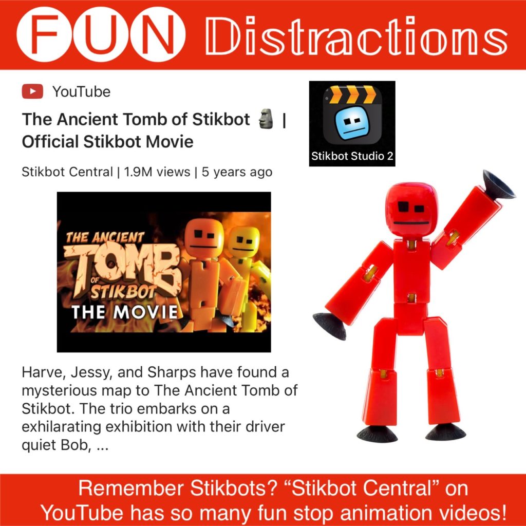 Fun Distraction: Stikbots – Memorial Library