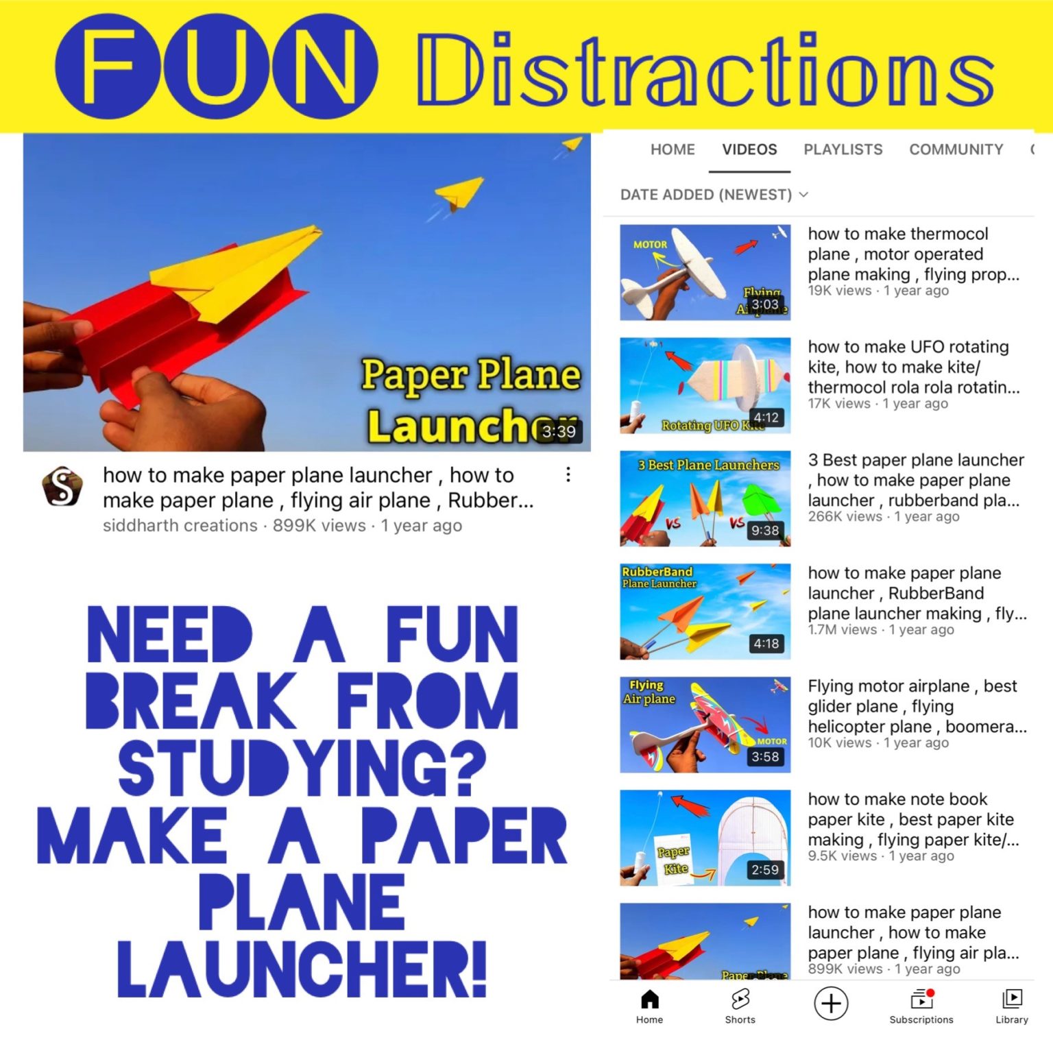 Fun Distraction: Paper Plane Launcher | Library