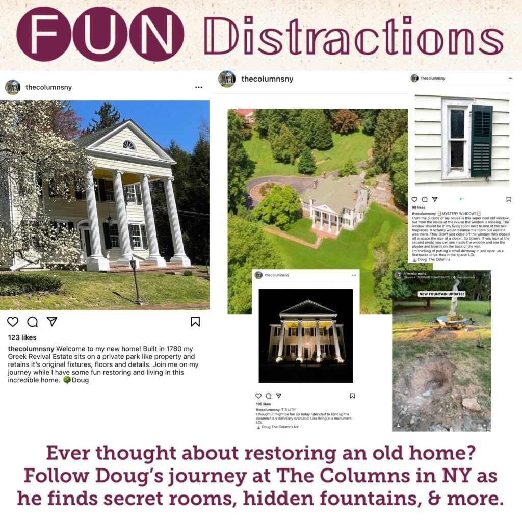 Fun Distraction: The Columns Restoration | Library