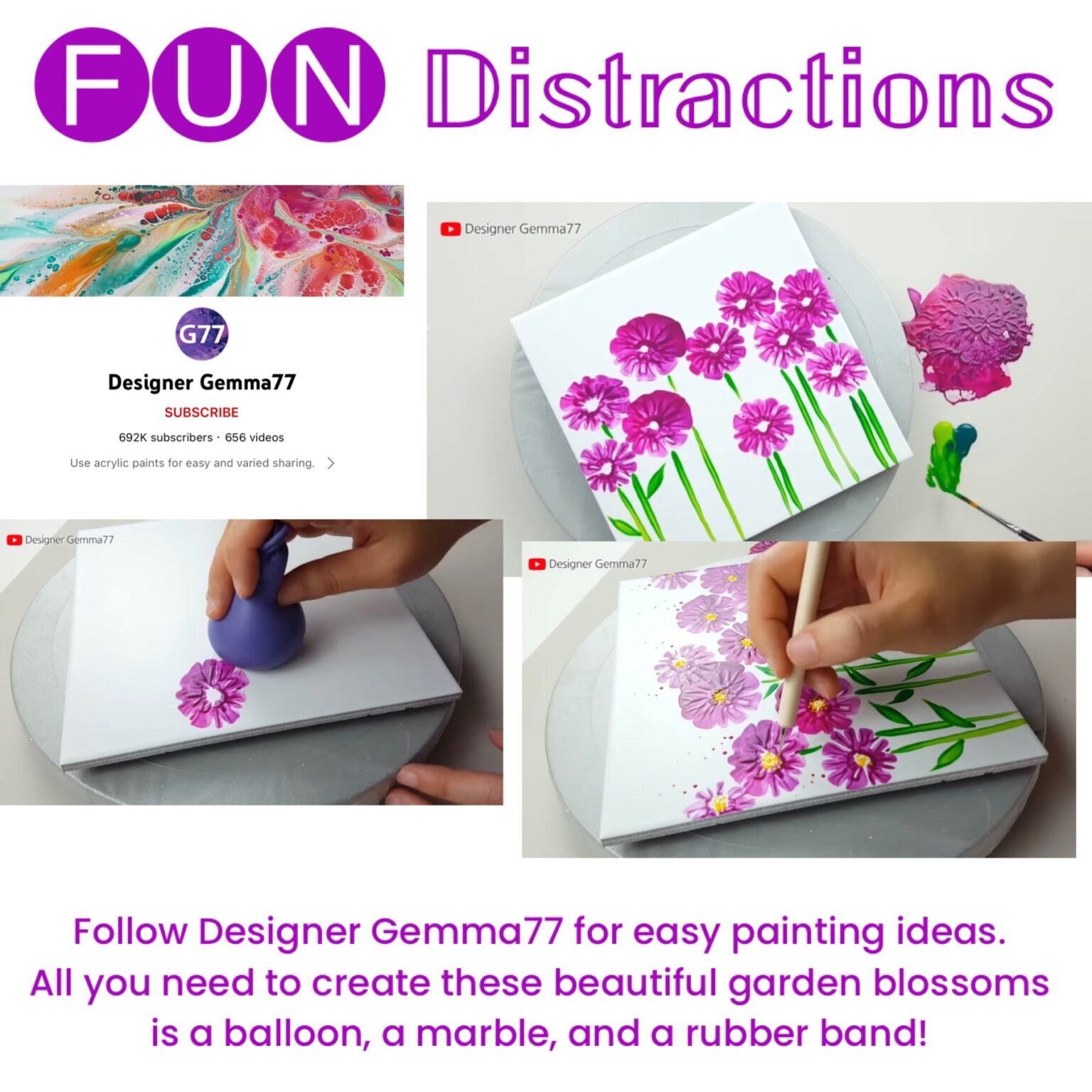 Fun Distraction: Painting Ideas | Library