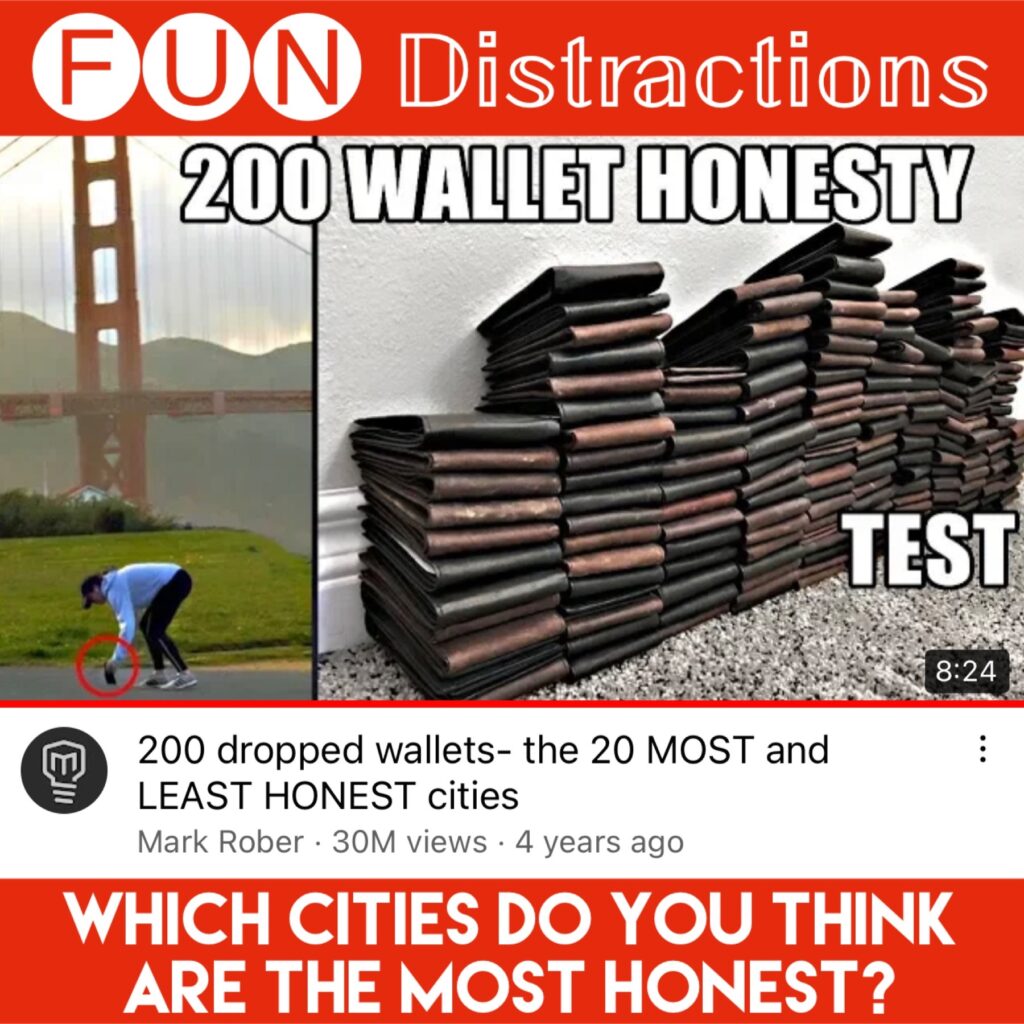 Fun Distraction: Lost Wallets | Library