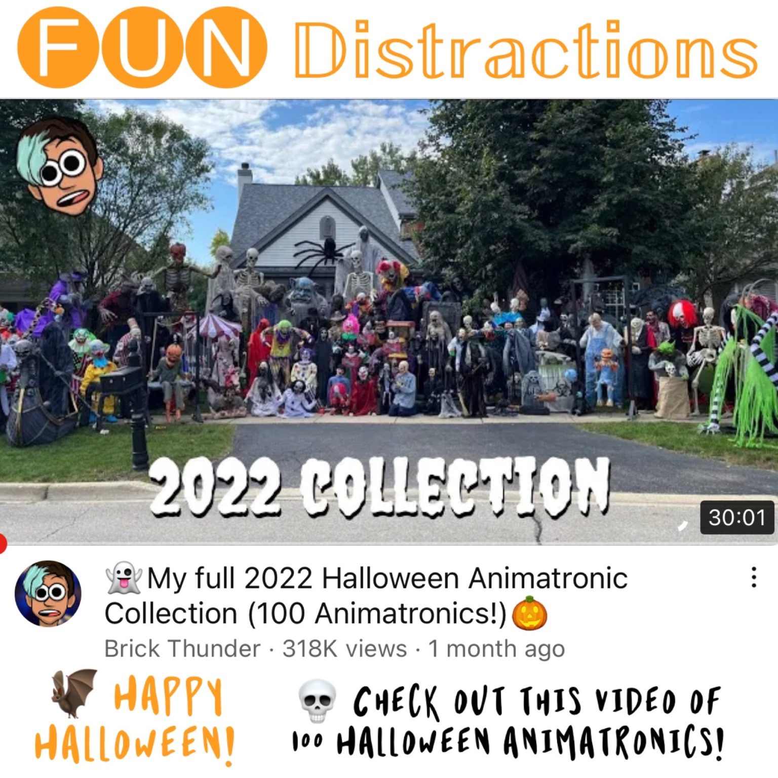 Fun Distraction: Halloween Animatronics | Library