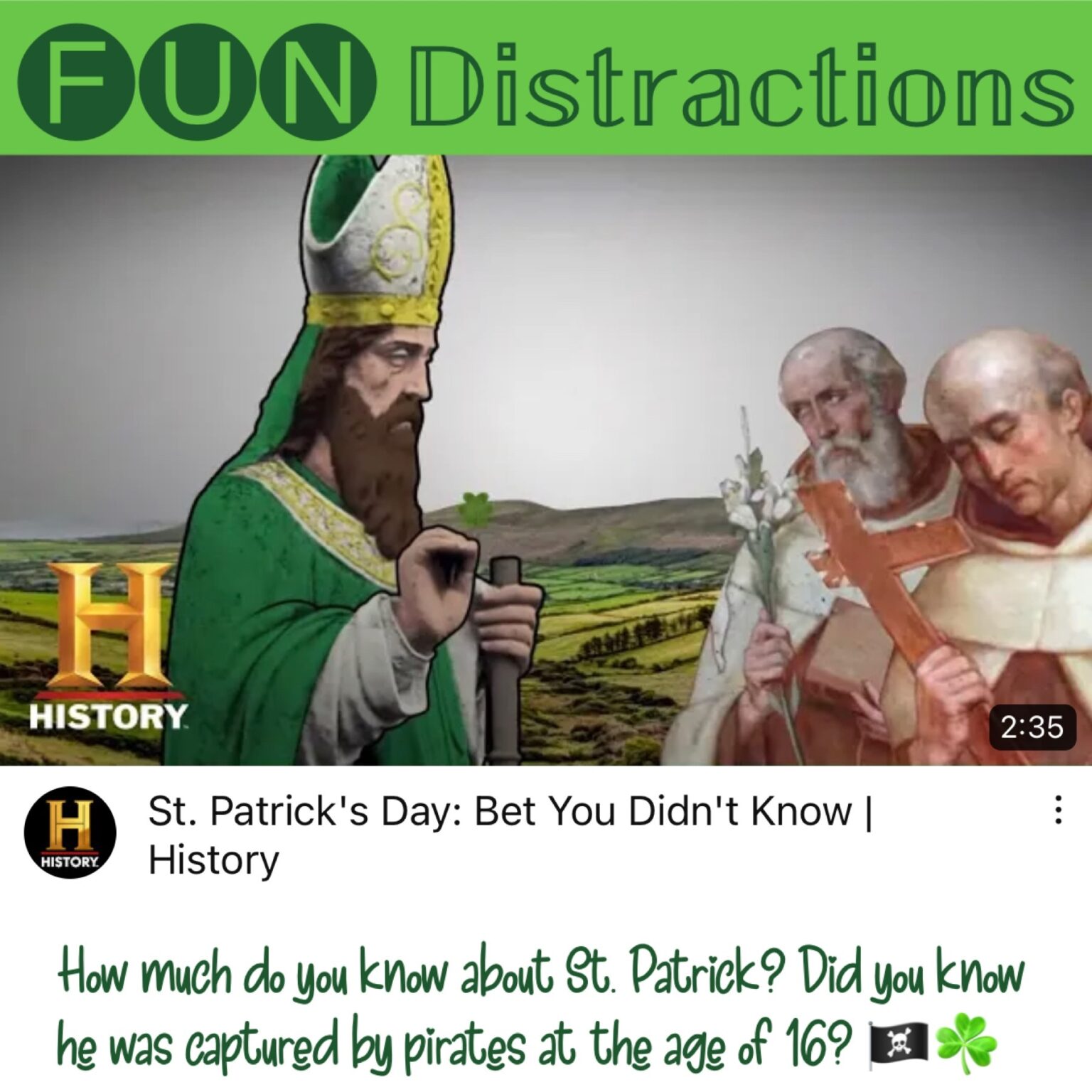Fun Distraction: St. Patrick | Library