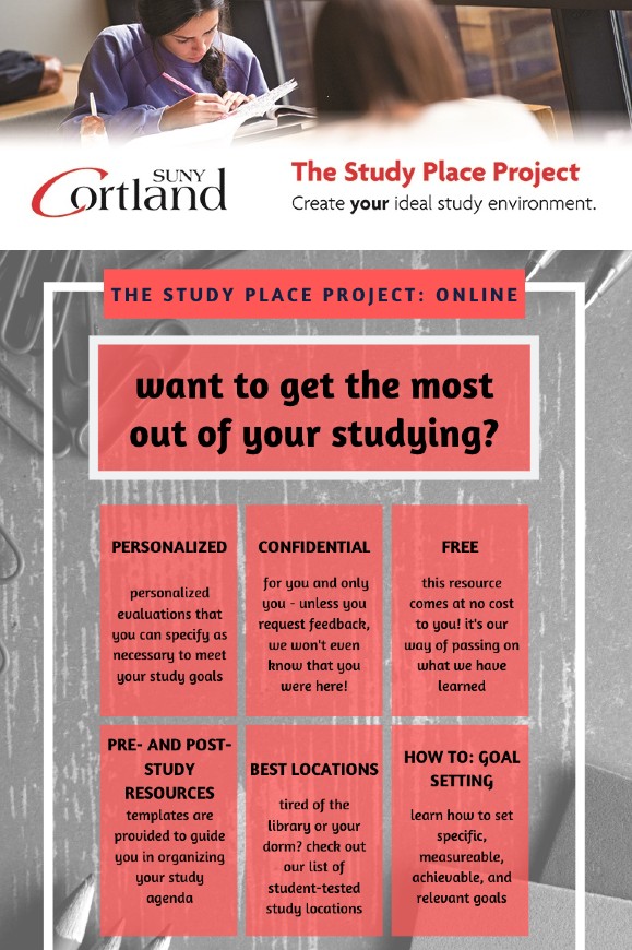 The Study Place – Just another Sites at SUNY Cortland site